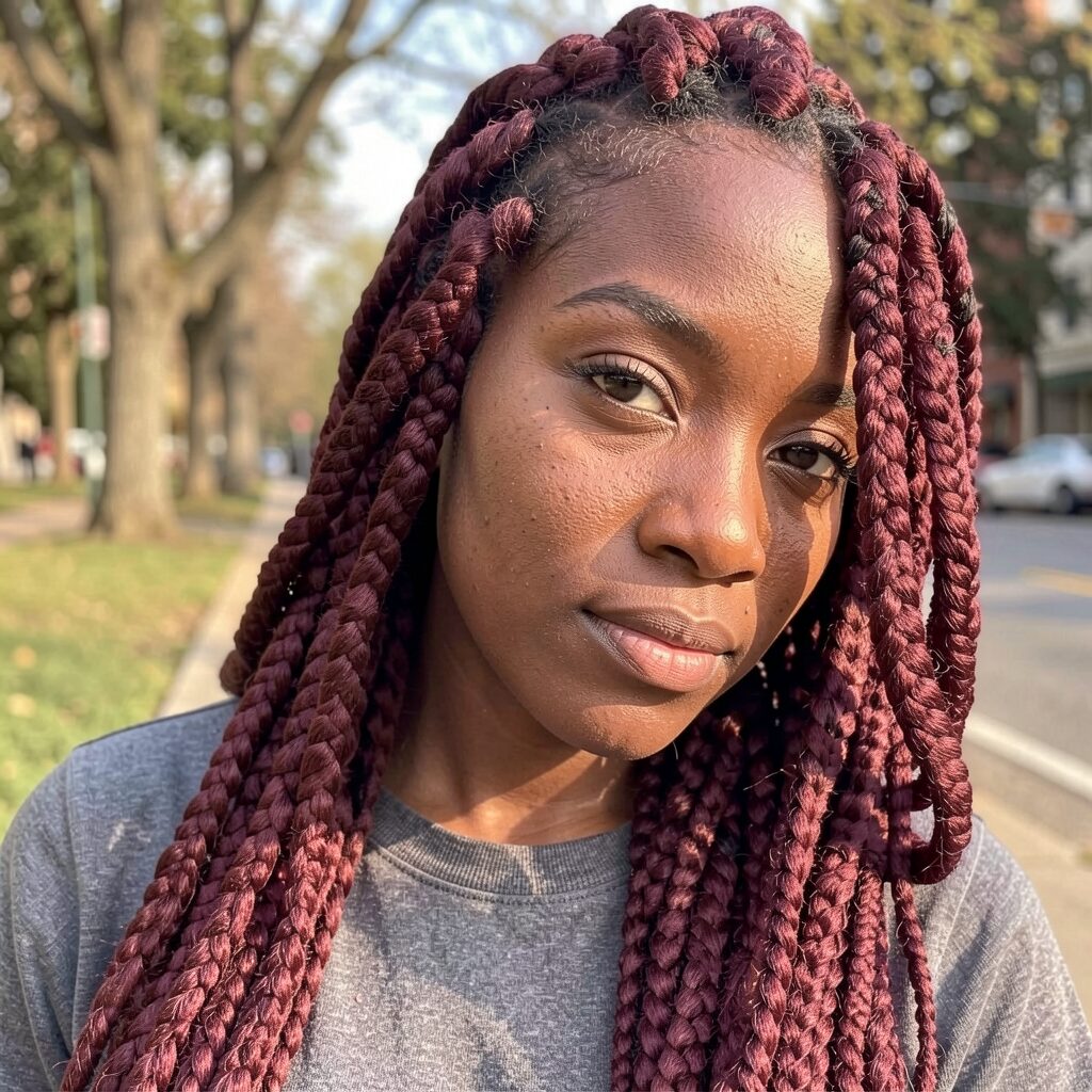 Half Top Knot Braids | HairStyleMojo