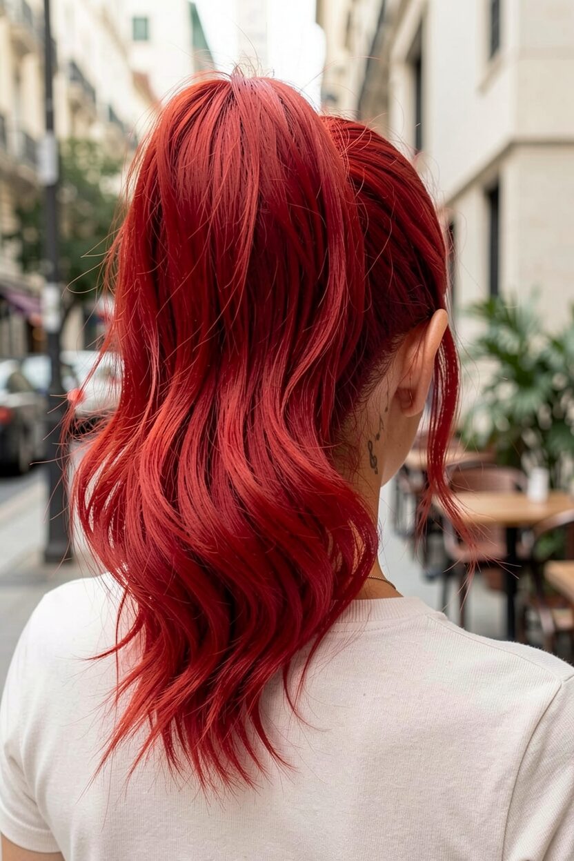 Super Bold Ruby | HairStyleMojo